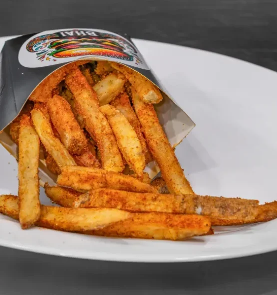 Best Fries in DMV | Hand-Cut Fries at Burger Bhai Herndon